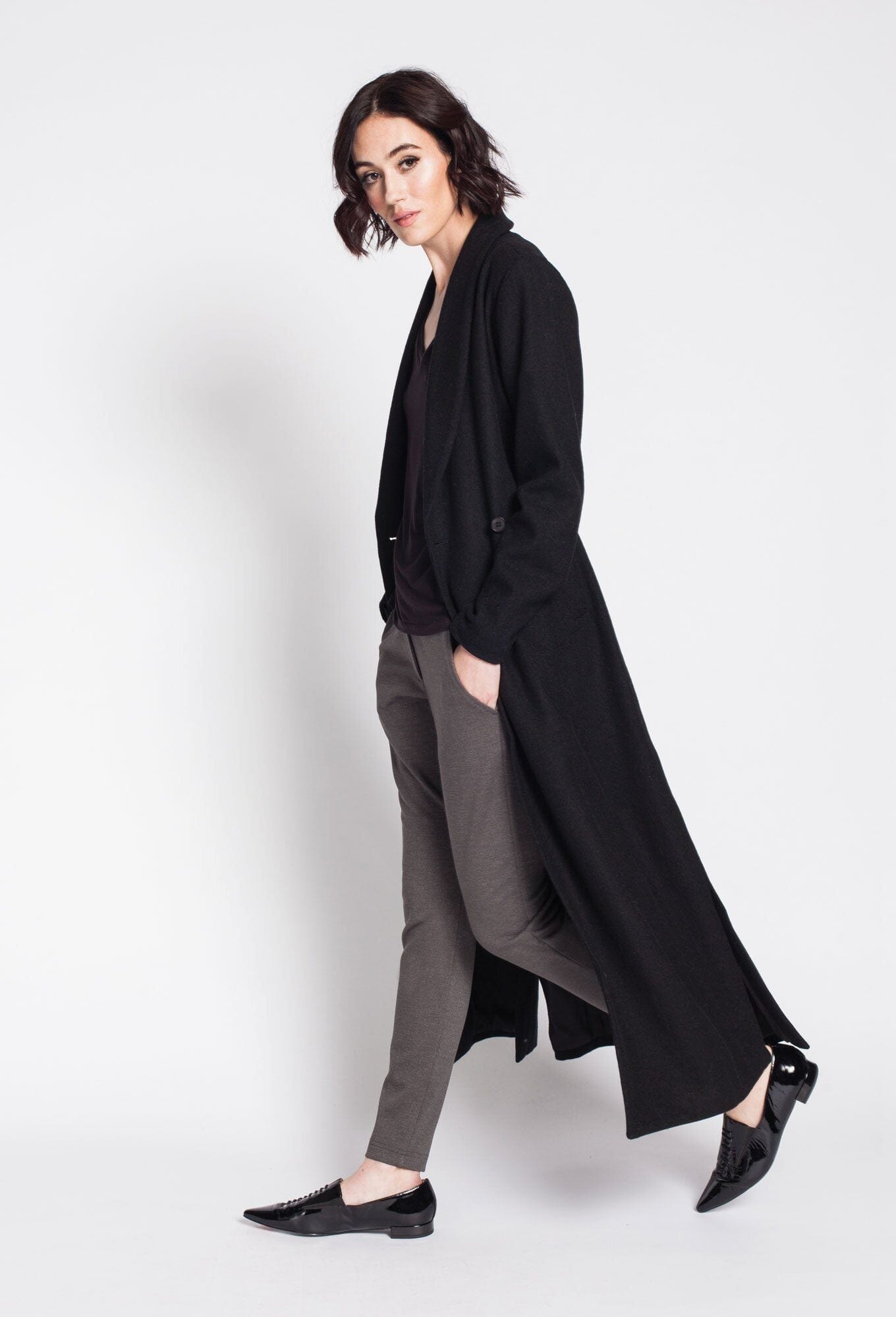 Wool Maxi Coat – Asmar Equestrian