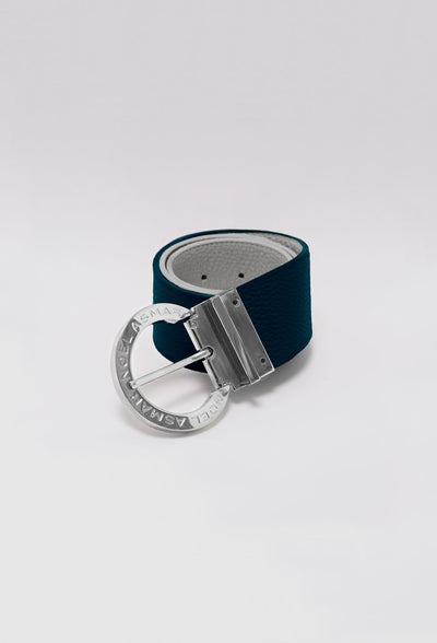 Signature Leather Demi Belt Chrome – Asmar Equestrian